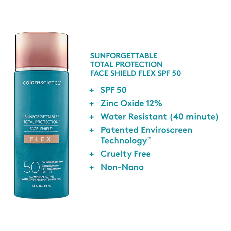 COLORESCIENCE PROTECTOR SOLAR FLEX CLARO 50 FPS – The Skin Pharmacy