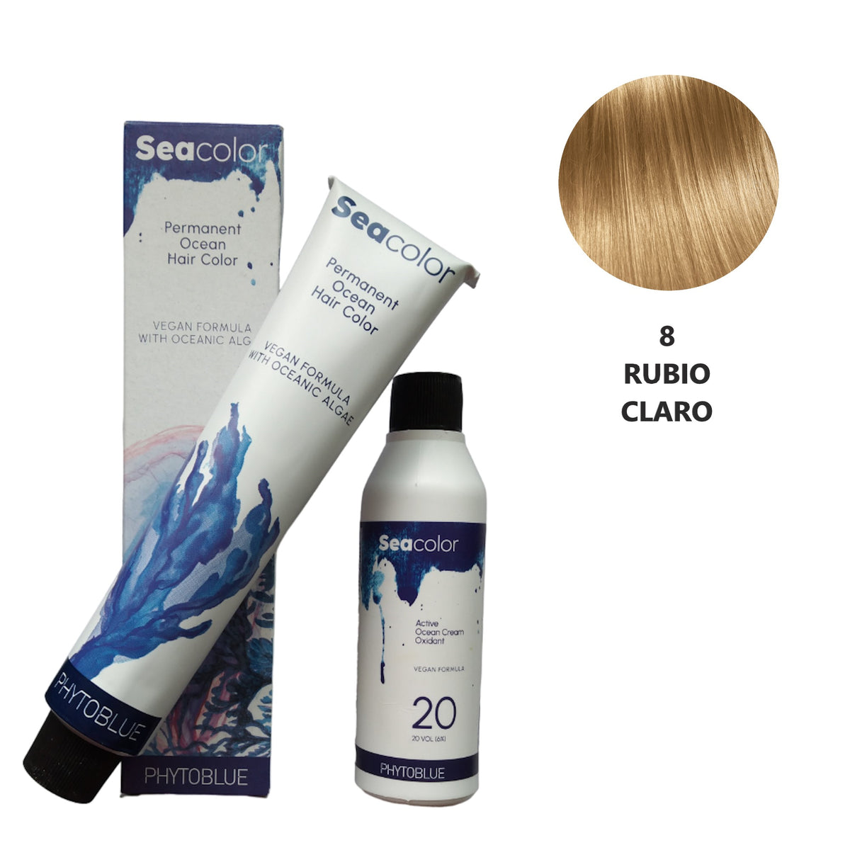 PHYTOBLUE SEA COLOR 8 RUBIO CLARO – The Skin Pharmacy