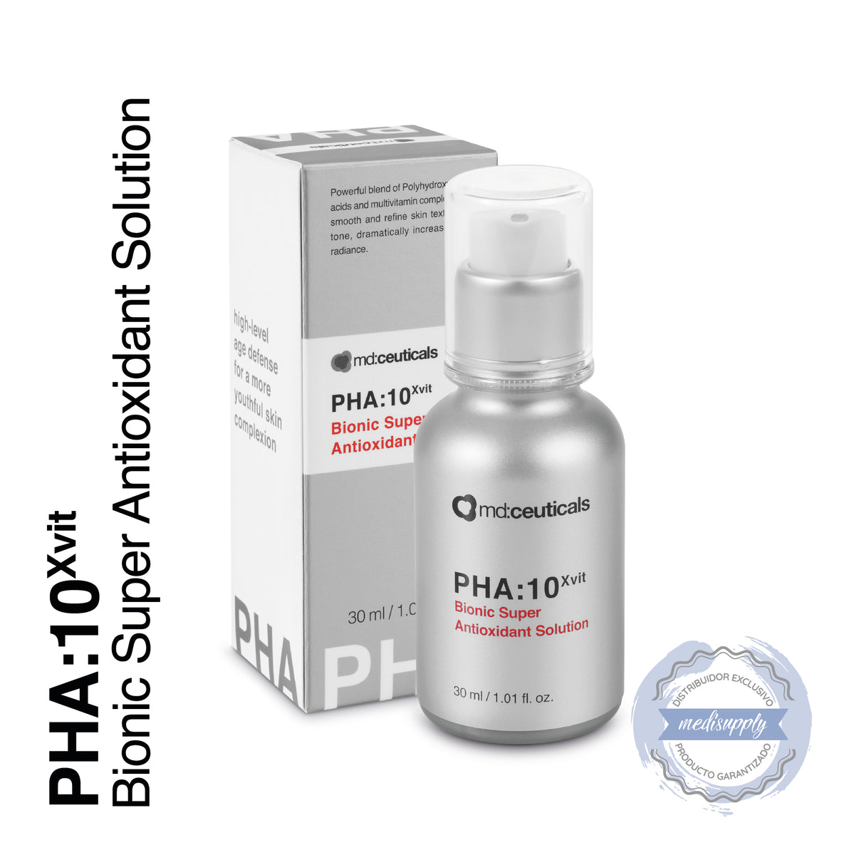 MD CEUTICALS PHA:10 XVIT BIONIC SUPER ANTIOXIDANT SOLUTION 30 ML – The ...