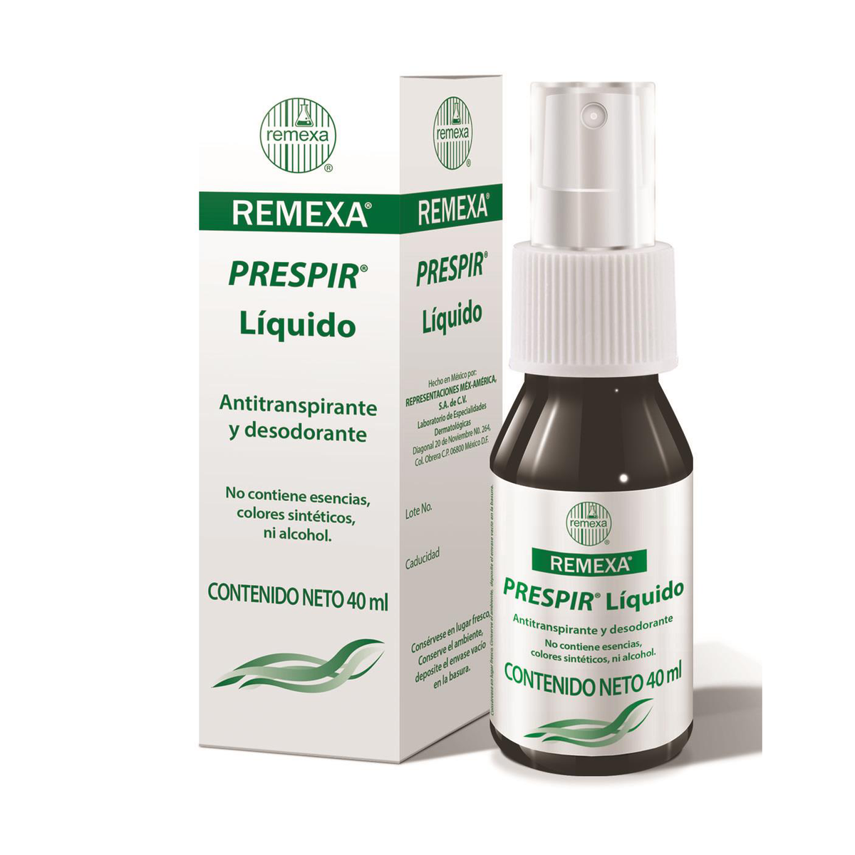 REMEXA PRESPIR LOCION FCO 40 ML – The Skin Pharmacy